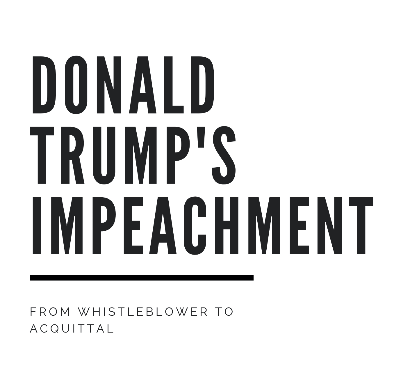 Portrait of a President: Donald Trump’s Historical Double Impeachment ...